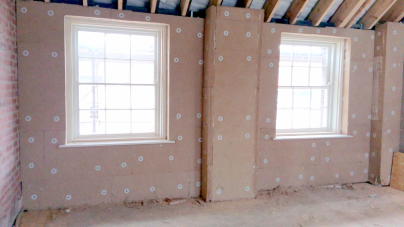 Internal Wall Insulation with Pavatex Wood Fibre
